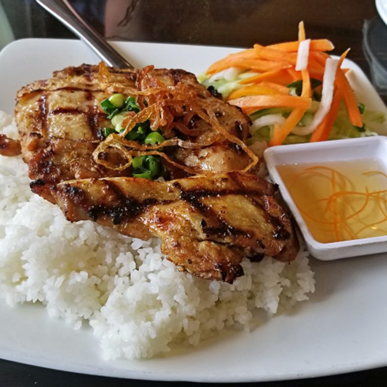 Grilled Chicken Rice Plate - Cơm Gà Nướng - Boulder Pho Restaurant